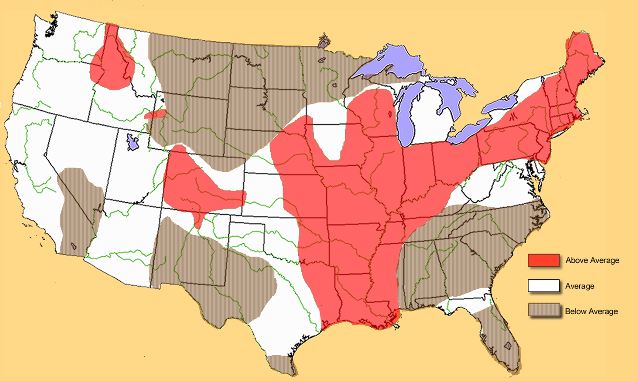 flood-prone-areas-in-the-USA-map - FEMA Flood Insurance